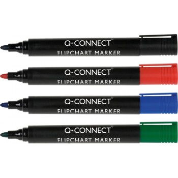 Flip-Chart Marker Q-Connect, Set à 4