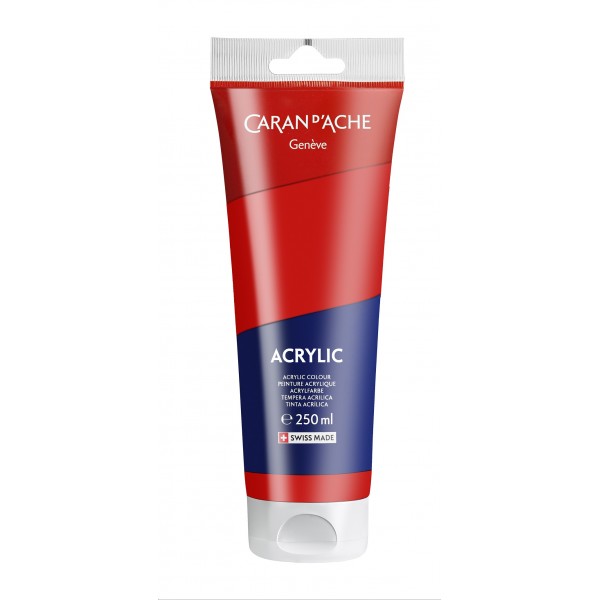 Acrylic-Farbe CDA 250 ml., scharlachrot