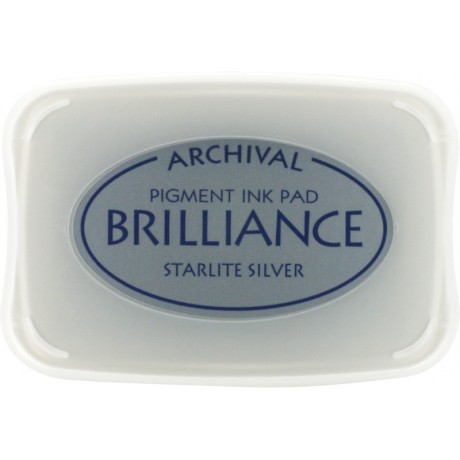 Stempelkissen Brillance silber