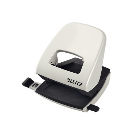 Locher Leitz mit Anschlag, Nr. 5008 grau