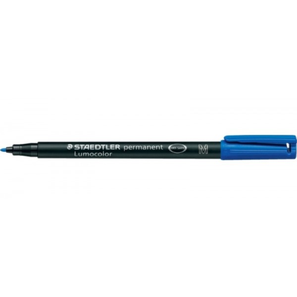 Lumocolor-Stift 1mm wasserfest, M blau