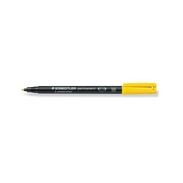 Lumocolor-Stift 1mm wasserfest, M gelb