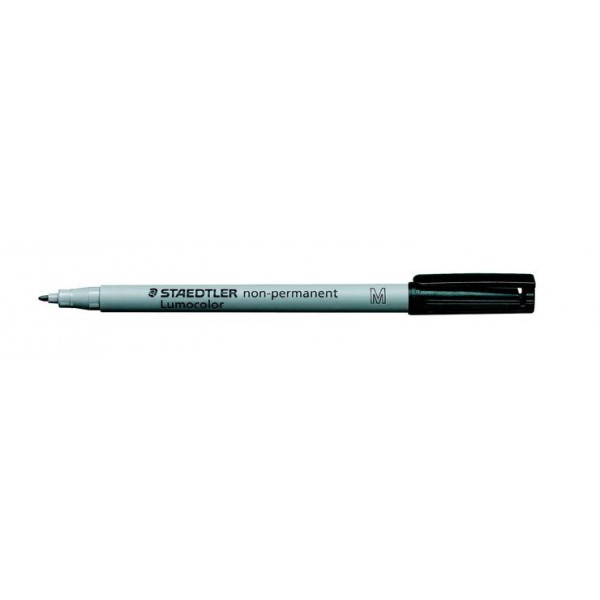 Lumocolor-Stift 1mm wasserlöslich, M schwarz