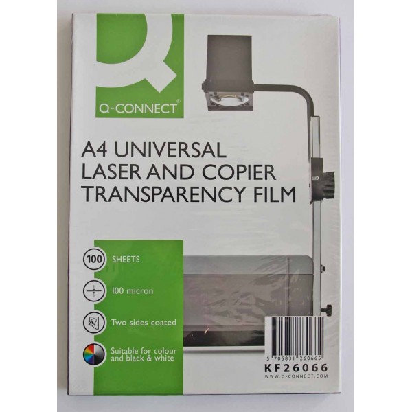 Kopierfolien transparent, Pk. à 100